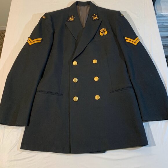 Jackets & Coats | Vintage 1987 Royal Canadian Navy Heavy Weight Sea ...